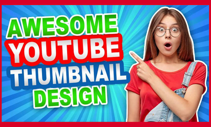 Design an amazing youtube thumbnail facebook cover banner by ...