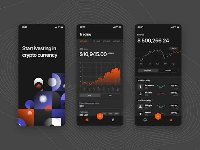 Design a creative and unique mobile app by Nikakrivaia | Fiverr