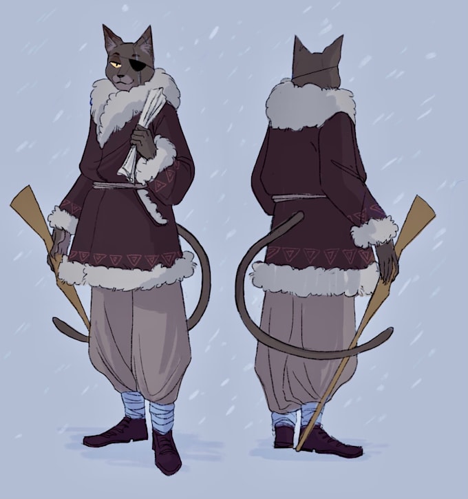 Draw your furry,dnd, human oc by Sadieillu | Fiverr