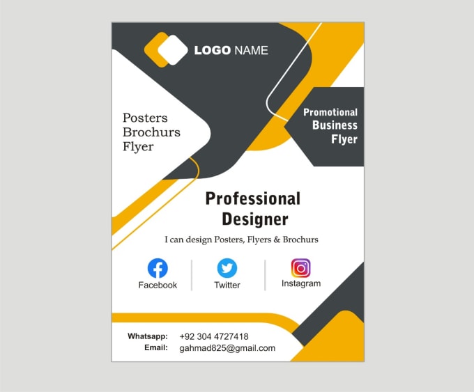 Design promotional flyers and cover pages by Gulzar_ahmad1 | Fiverr