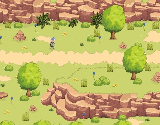 Create environment pixel art for you by Harrisonhakanen | Fiverr