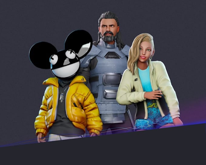 Design eyecatchy vrchat vtuber avatar, sketch and model fusona by ...