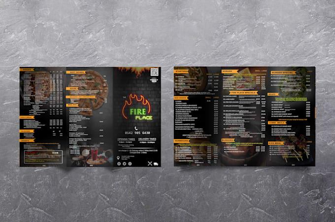 Menu design, food menu, restaurant menu, price list ,for you