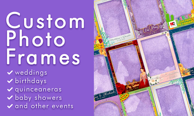 Design custom photo frames and welcome animations by Silentiumxxx | Fiverr