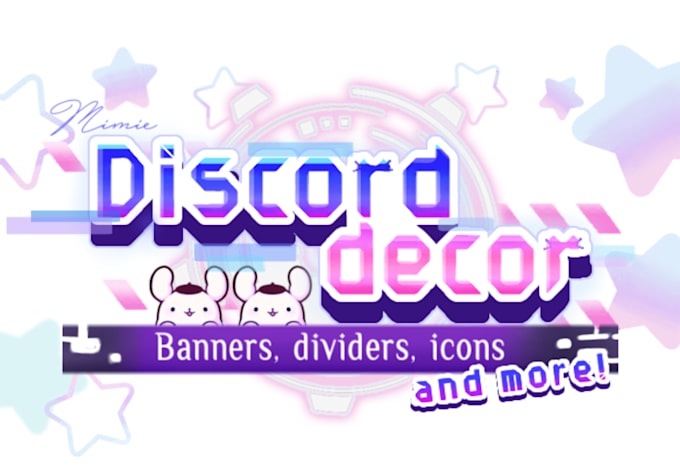 Make custom discord banners, icons and dividers by Llmimie | Fiverr