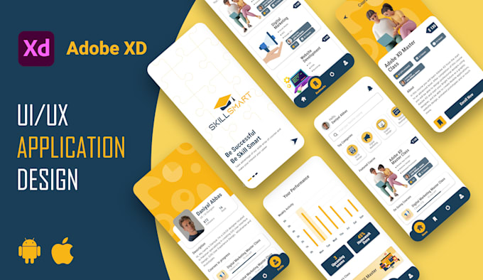 Do a creative ui ux app design by Dannydesignpro | Fiverr