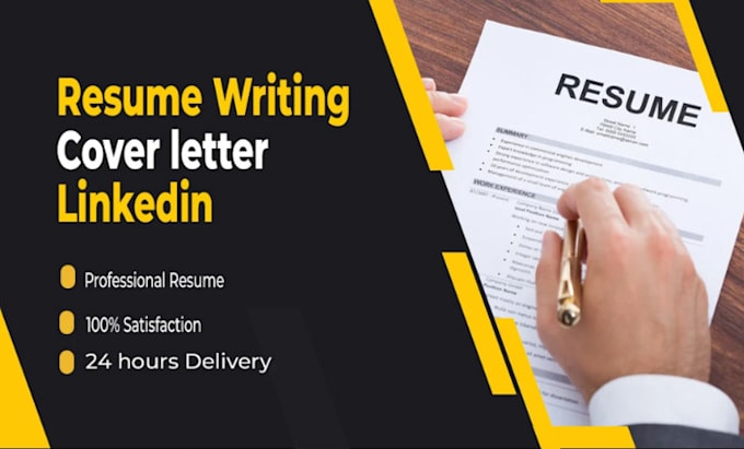 Do professional resume writing, cover letter and linkedin optimization ...
