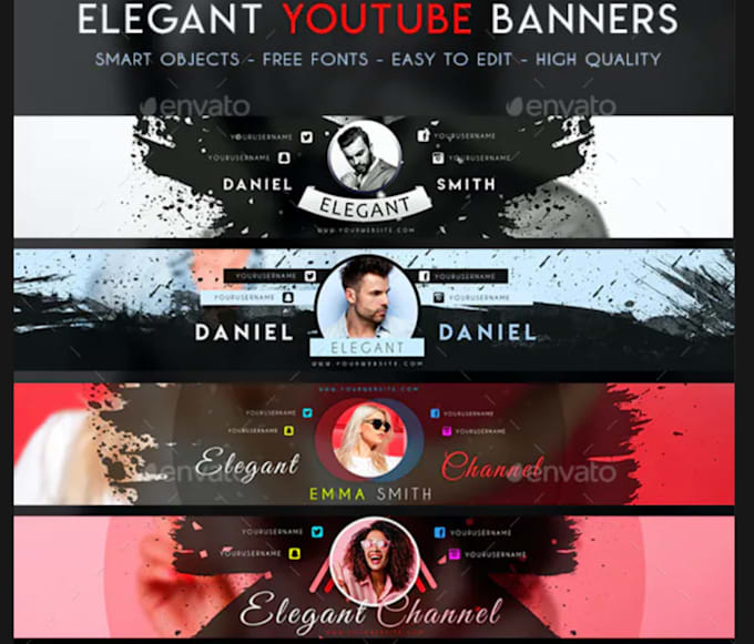 To create a banner for you or create a profile picture for you by ...