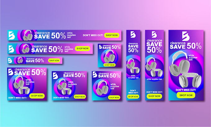 Design your google banner ads, display ads, web banner ads by Jt_llc ...