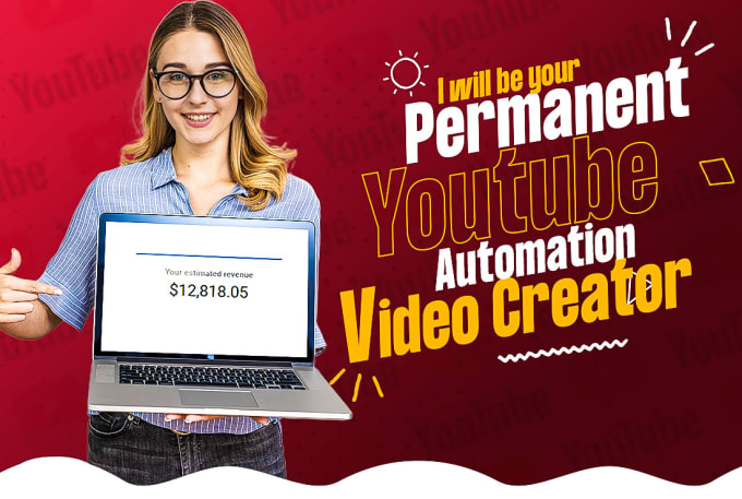 Be your permanent youtube automation video creator by Oscarwriting | Fiverr