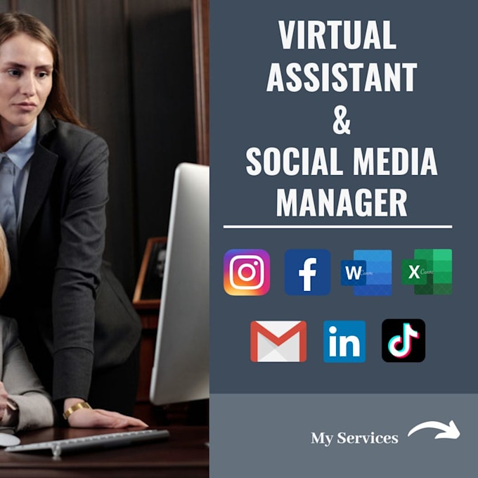 Be your virtual assistant by Asmaa7444 | Fiverr