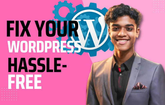 Fix your wordpress website errors, bugs and issues quickly by Torank_up | Fiverr