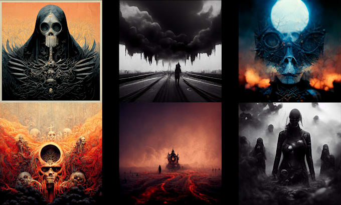 Design your metal album cover by Metalfelix | Fiverr