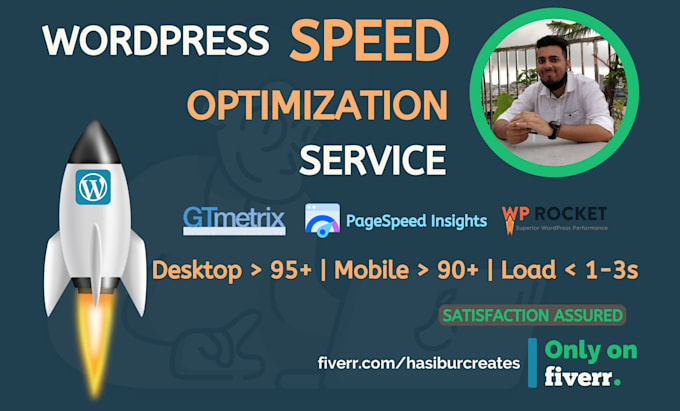 Increase wordpress website speed optimization and decrease load time drastically by ...