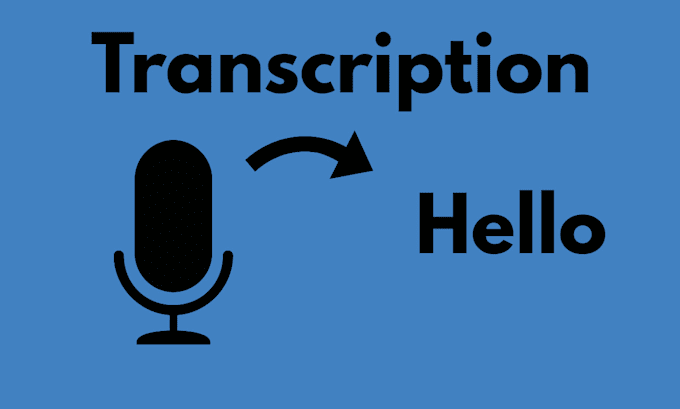 Transcript any audio you send my way by Atomicblaze | Fiverr