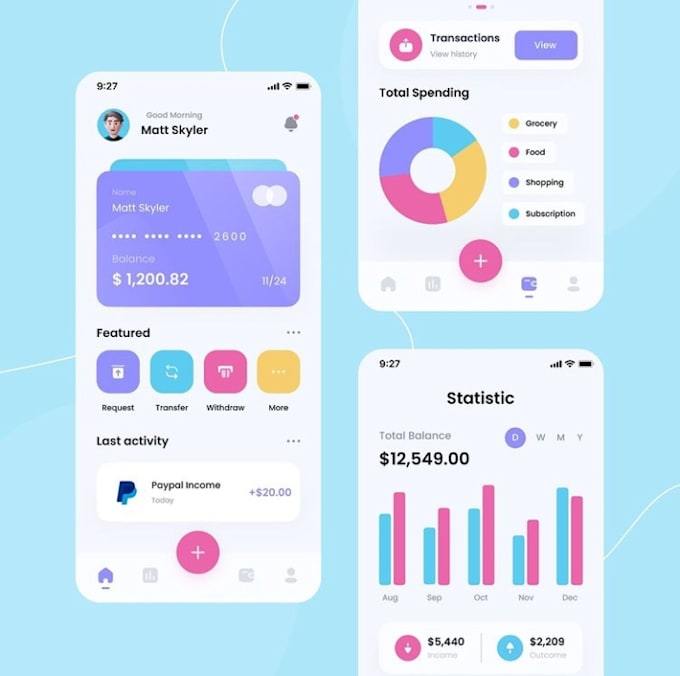 Create an awesome user interface for your website or app by De_sign_pro ...