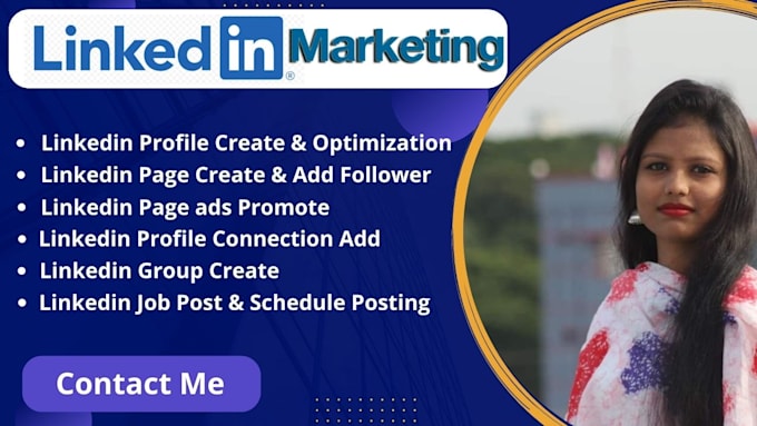 Create and optimize your linkedin profile and page by Tangila_07 | Fiverr
