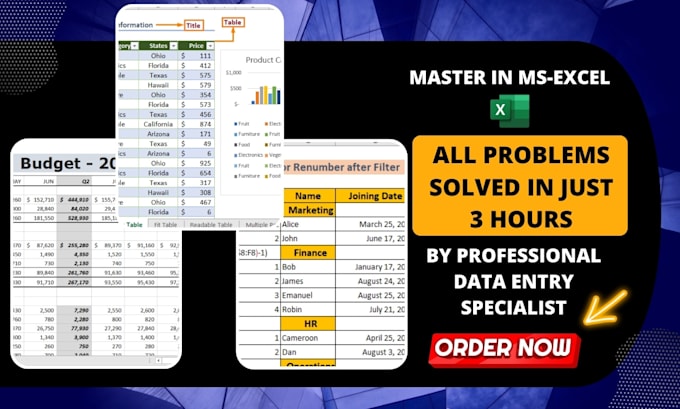 Solve all your problems related to excel in just 3 hours by Tanzil88yt ...
