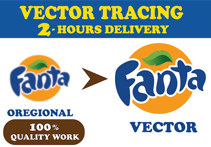 Do vector tracing , redraw logo to all vector files by Shahmeer_cheema ...