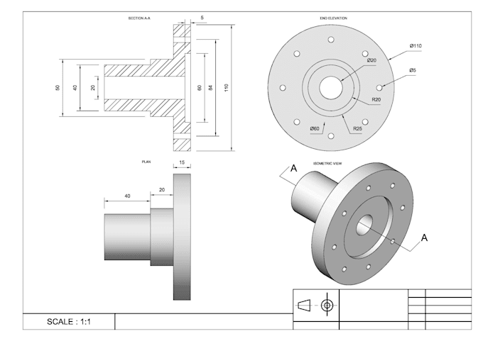 Do drawing dwg on autocad 2d and 3d by Lakmaldharmasea | Fiverr