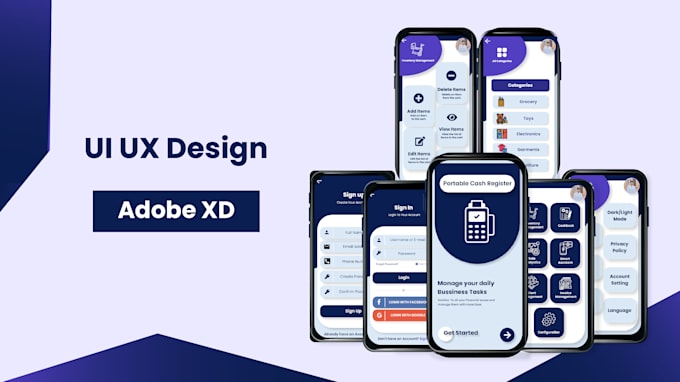 Design professional ui ux mobile app, web app design by Muhammadmaarij7 | Fiverr