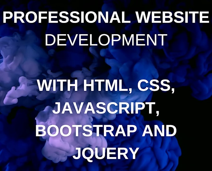 Create professional modern website using latest technologies like ...