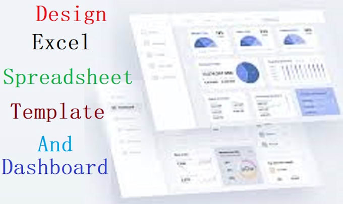 Design excel spreadsheet template and dashboard by Harold_gutie | Fiverr