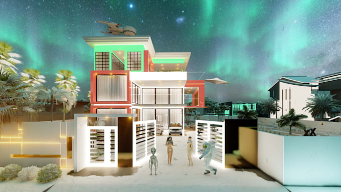 Design your house or building in the earth of metaverse by ...