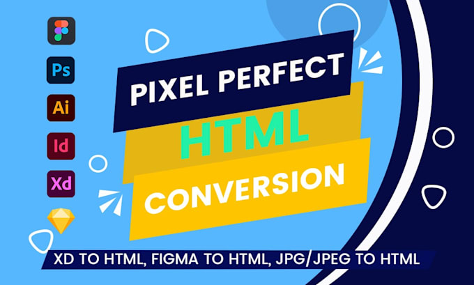 Convert Your Psd Figma Xd Desgin Into Html5 And Css3 By Kumailrh Fiverr