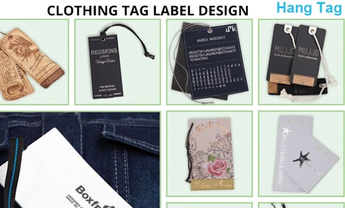 Design clothing tag label shirt tag or label hag tag clothing label neck label by ...