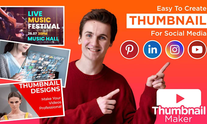 Create 3d thumbnails and logo for your social media by Saddampst100 ...