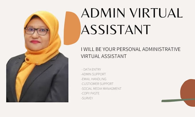 Be your personal administration virtual assistant by Noorazizahh | Fiverr