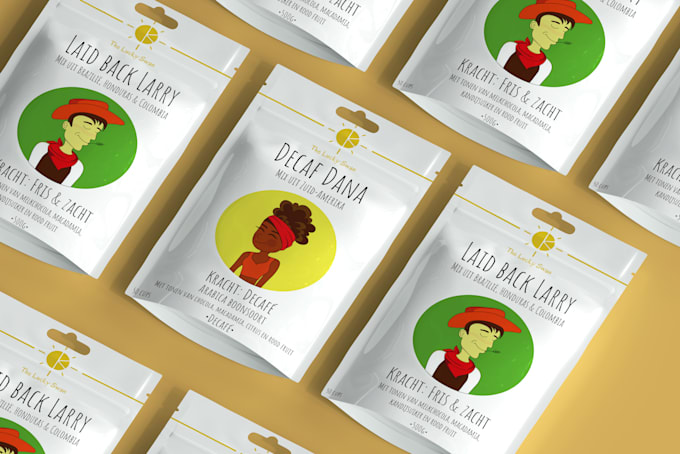 Draw a cool label for your product by Lenahmmm | Fiverr