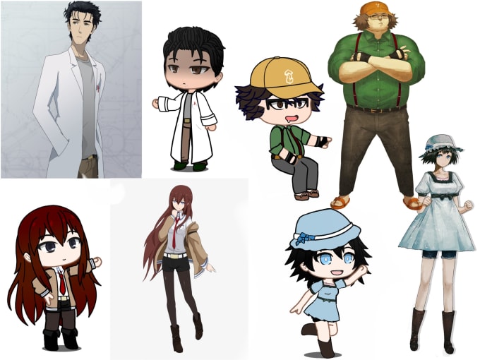 Create gacha character from an anime by Holysof | Fiverr