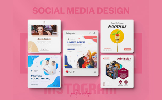 Design creative social media post, instagram ads and cover by Ae_motion ...