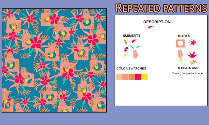 Do patterns making using suitable repeats by Aashubey | Fiverr