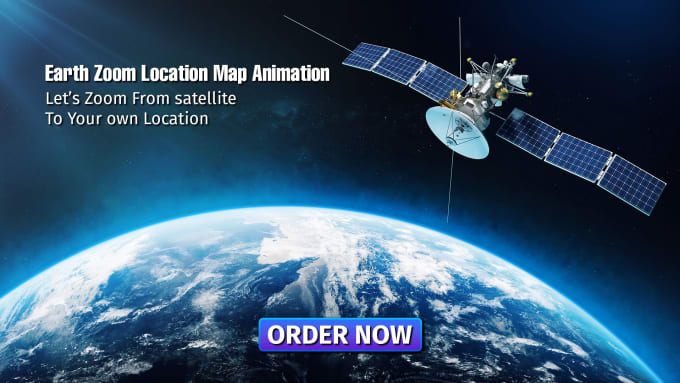 Earth zoom map animated video with pin point location by Rizwan9211 ...