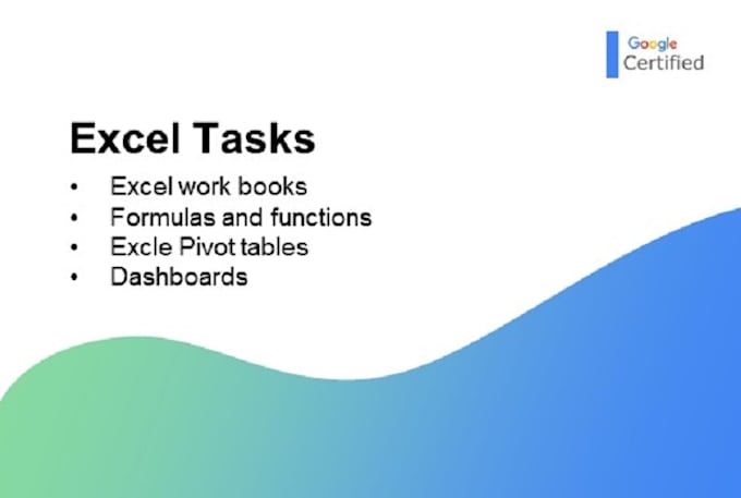 Create excel spreadsheets, pivot tables, charts, and dashboards by ... Create excel spreadsheets, pivot tables, charts, and dashboards by ...