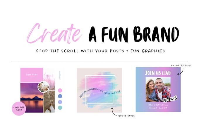 Design eye catching instagram and facebook post graphics by ...