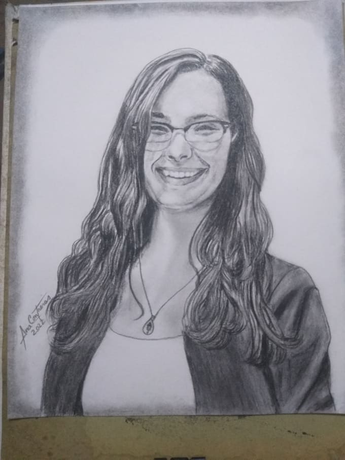 Draw a realistic digital portrait from your reference by ...