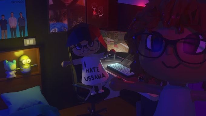 Make an 3d animal crossing character for you by Stvffo | Fiverr