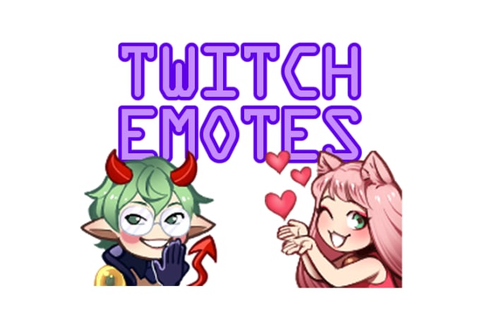Draw Your Emotes And Sub Badges By To Yo Art Fiverr