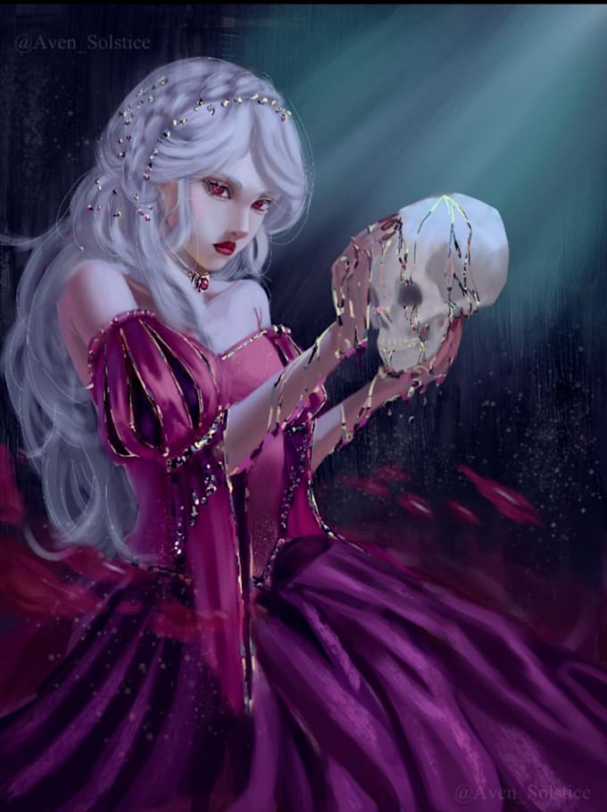 Draw your oc, dnd character, ff character or fanart by Luna_aven0905 ...