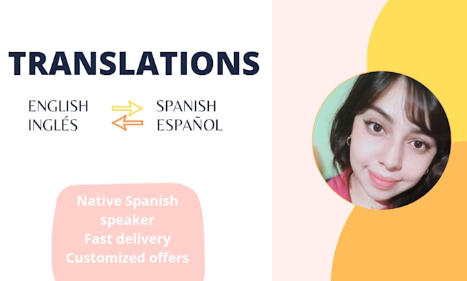 Translate english to spanish or vice versa by Melr74 | Fiverr