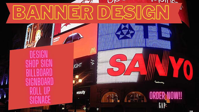 Design outstanding banner ang signage that suite your spec by Mac ...