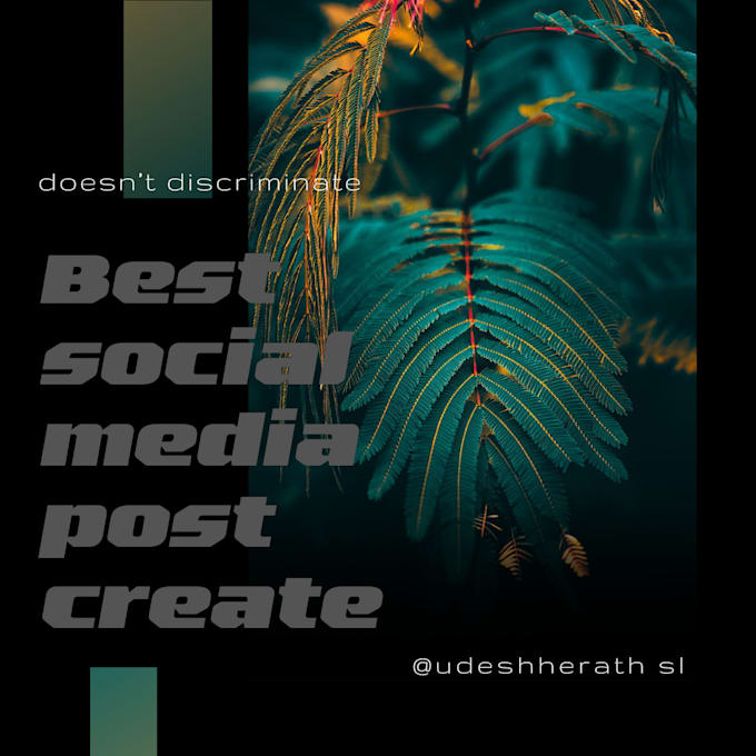 Design creative social media posts for facebook, instagram by ...