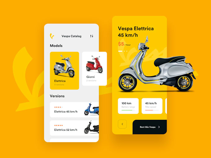 Create modern and attractive mobile app ui by Fareeha_kanwal2 | Fiverr