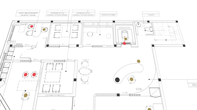 Create an animated architectural plan by Heffleytran | Fiverr