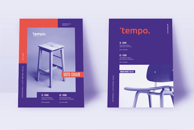 Make trendy flyer designs by Zainch9luminous | Fiverr