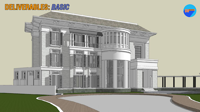 Create 3d massing and render your model by Dnarchitect | Fiverr